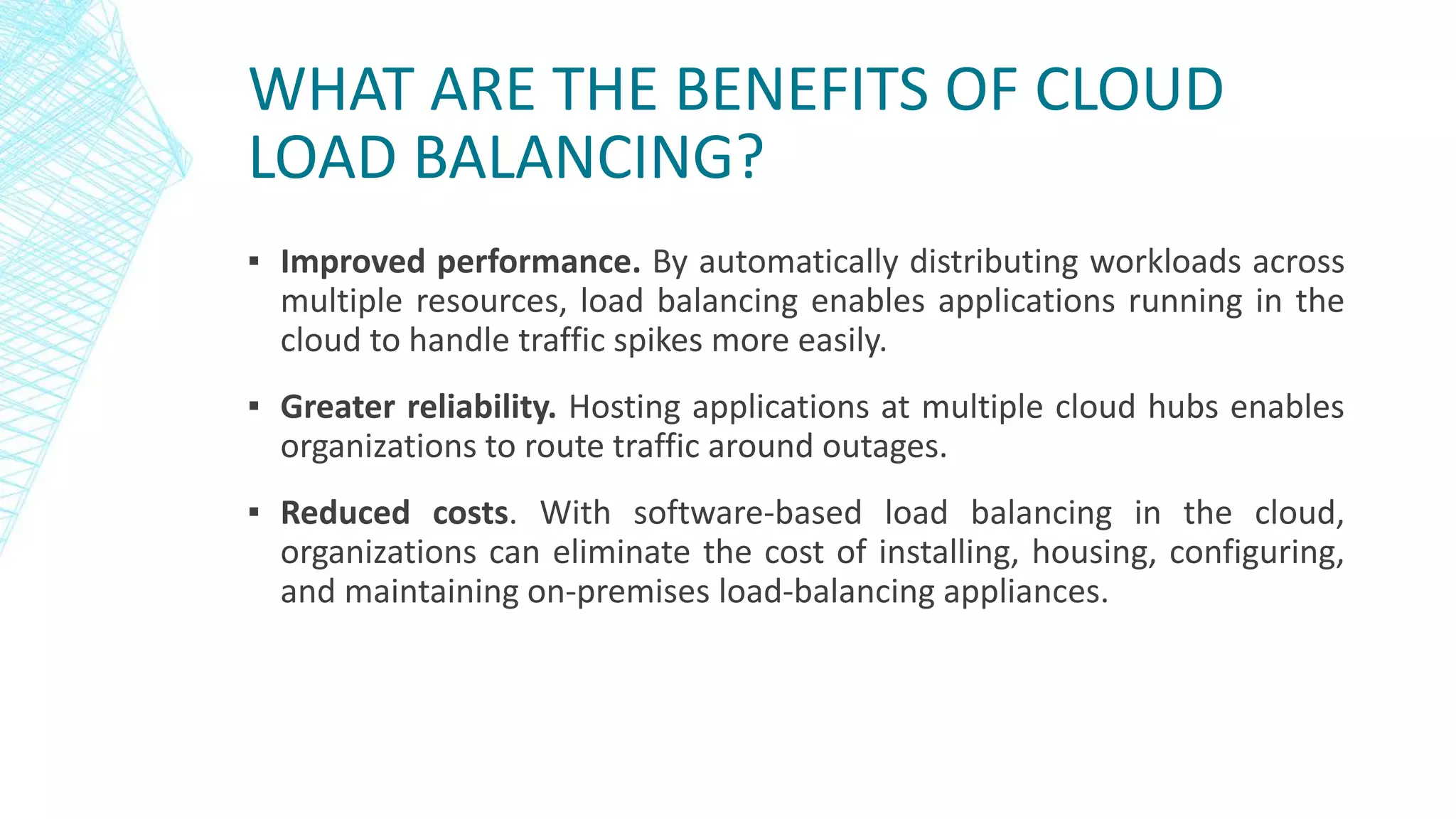 Load Balancing In Cloud Computing Pptx Cloud Computing Internet