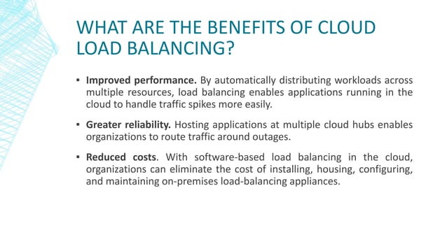 Load balancing in cloud computing.pptx | Cloud Computing | Internet
