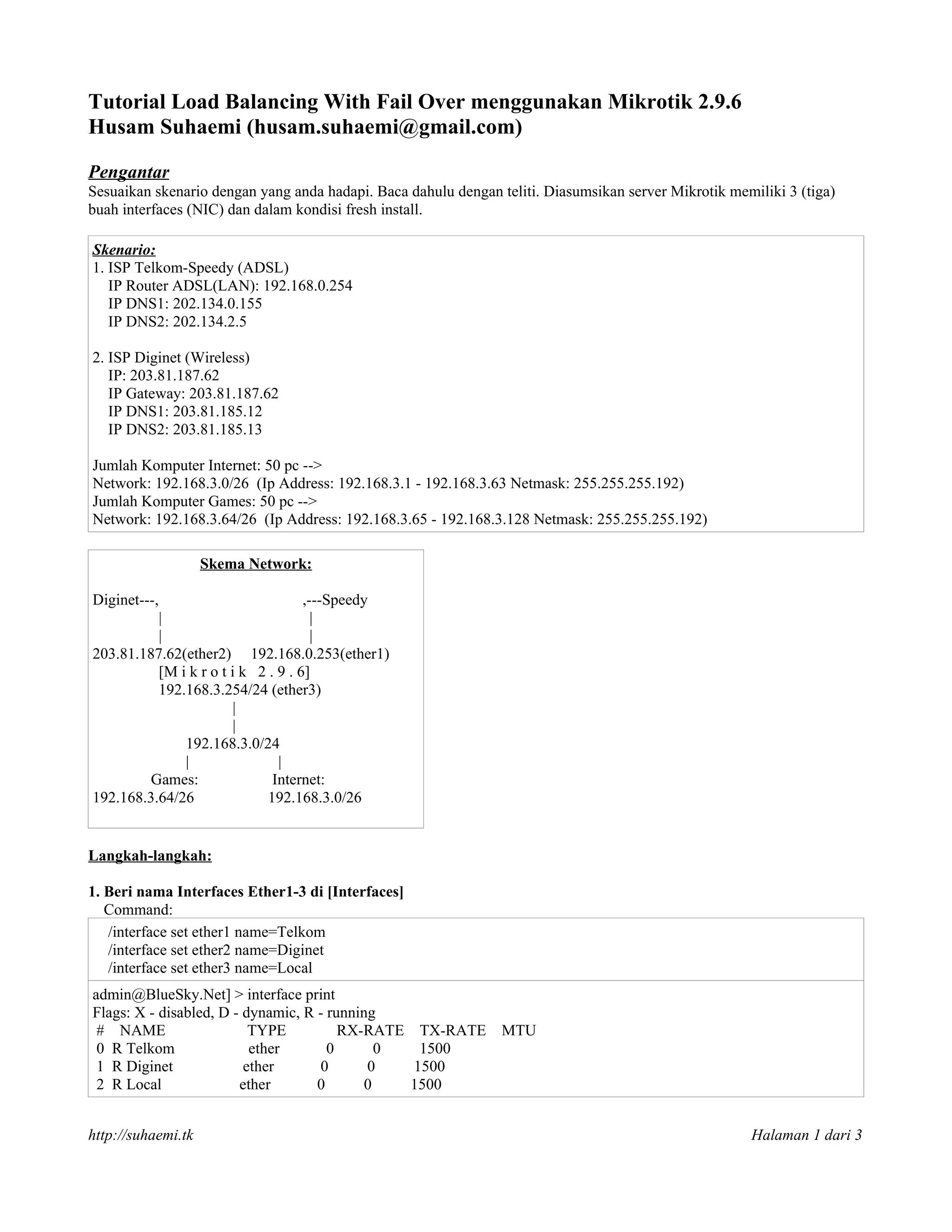 Load balancing n_fail_over | PDF