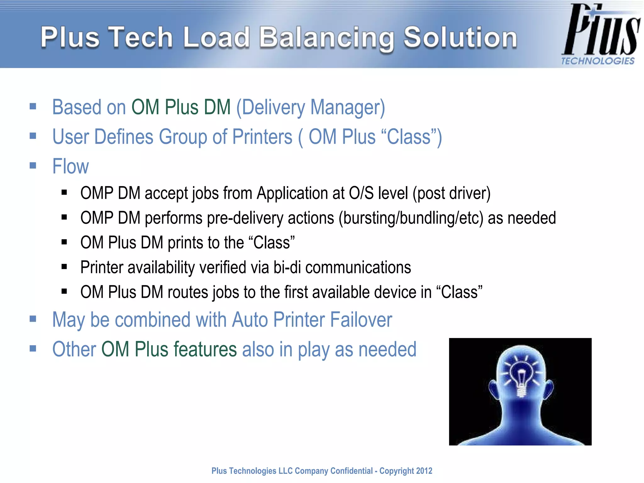 Printer Load Balancing Systems and Benefits | PPT | Technology & Computing