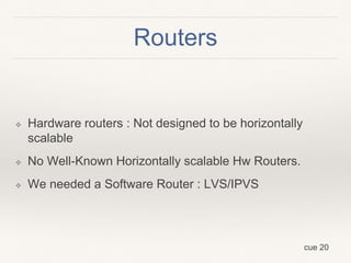 Loadbalancing In-depth study for scale @ 80K TPS | PPT
