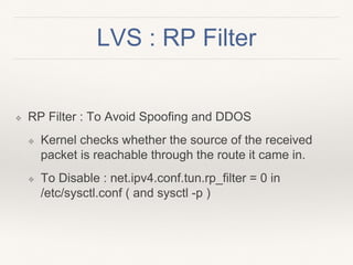 Loadbalancing In-depth study for scale @ 80K TPS | PPT