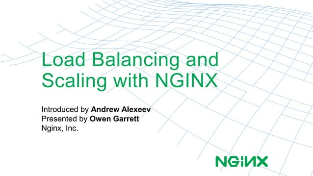 Load Balancing And Scaling With Nginx Ppt