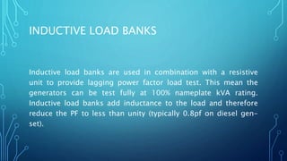 Load banks | PPTX
