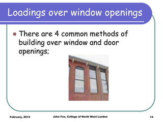 Load bearing elements part5 | PPTX