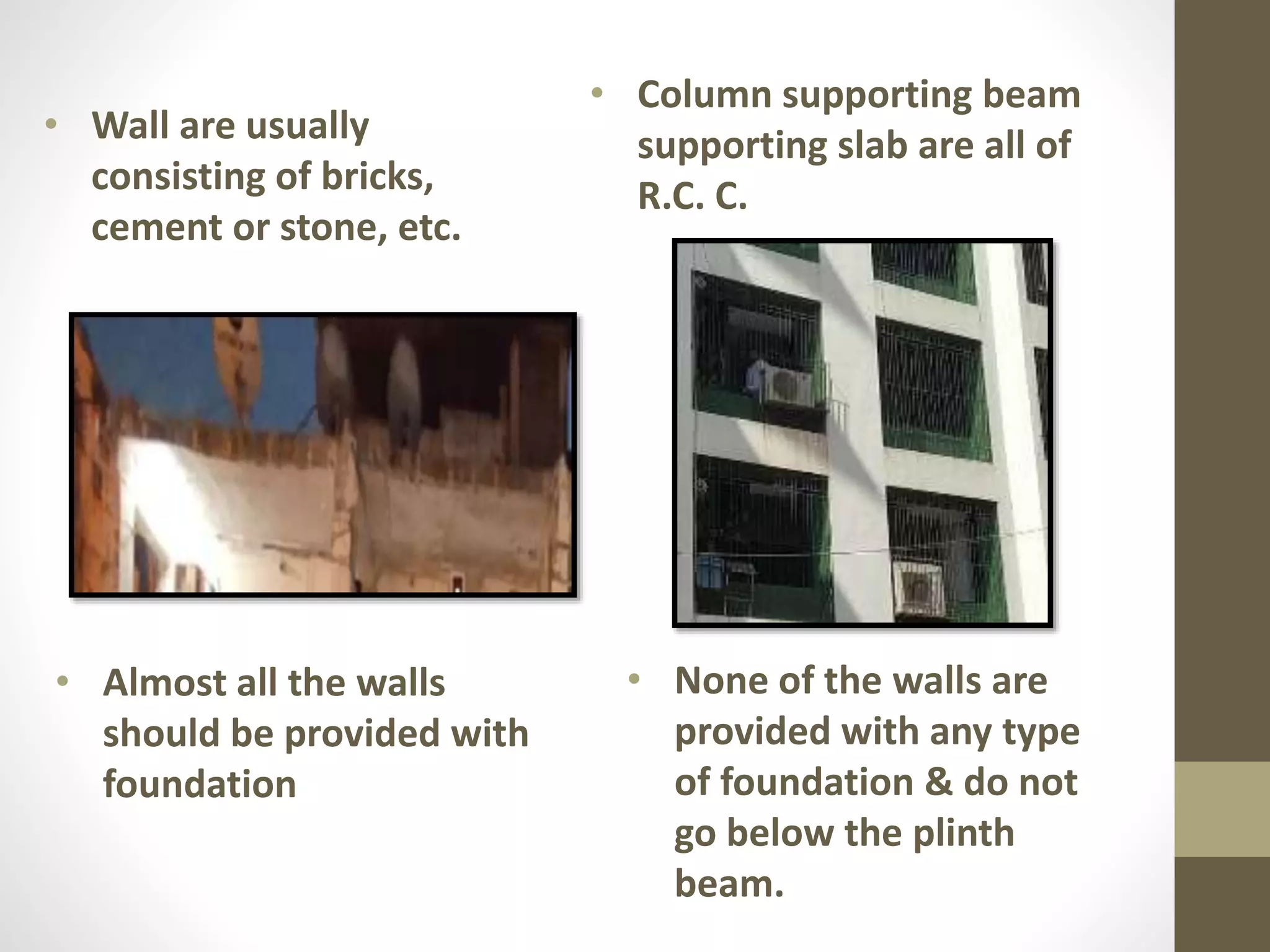 Load bearing vs frame structure(case study) | PPTX