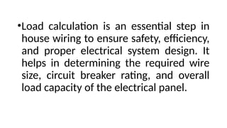 Load Calculation for House Wiring Installation.pptx