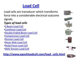 Load cell | PPTX