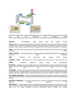 Load cell | PDF