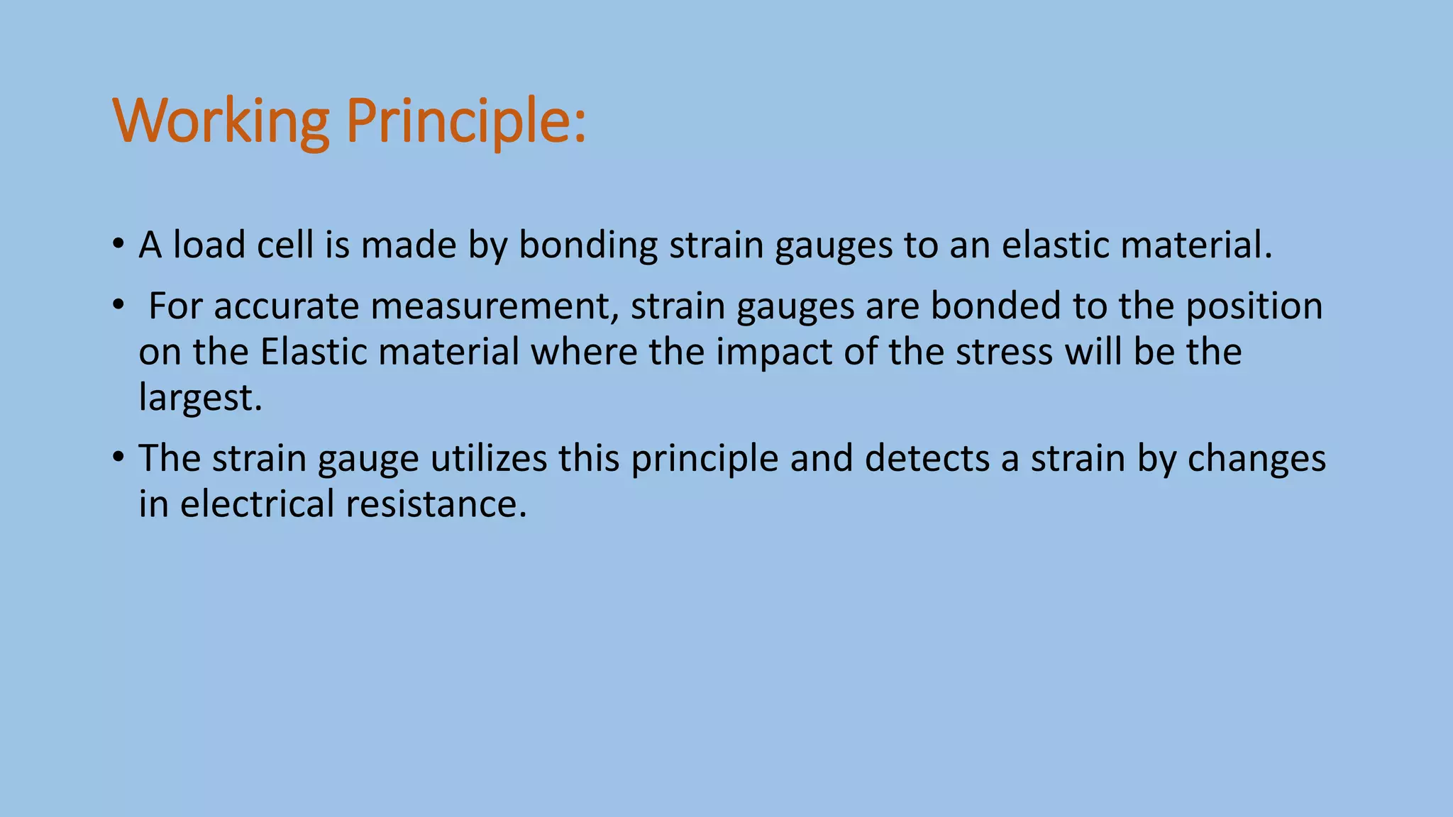 Load cell presentation ppt | PPTX