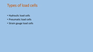 Load cell presentation ppt | PPTX