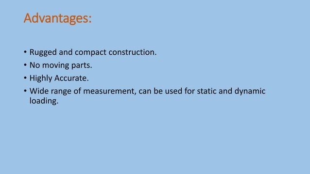 Load cell presentation ppt | PPTX | Physics | Science