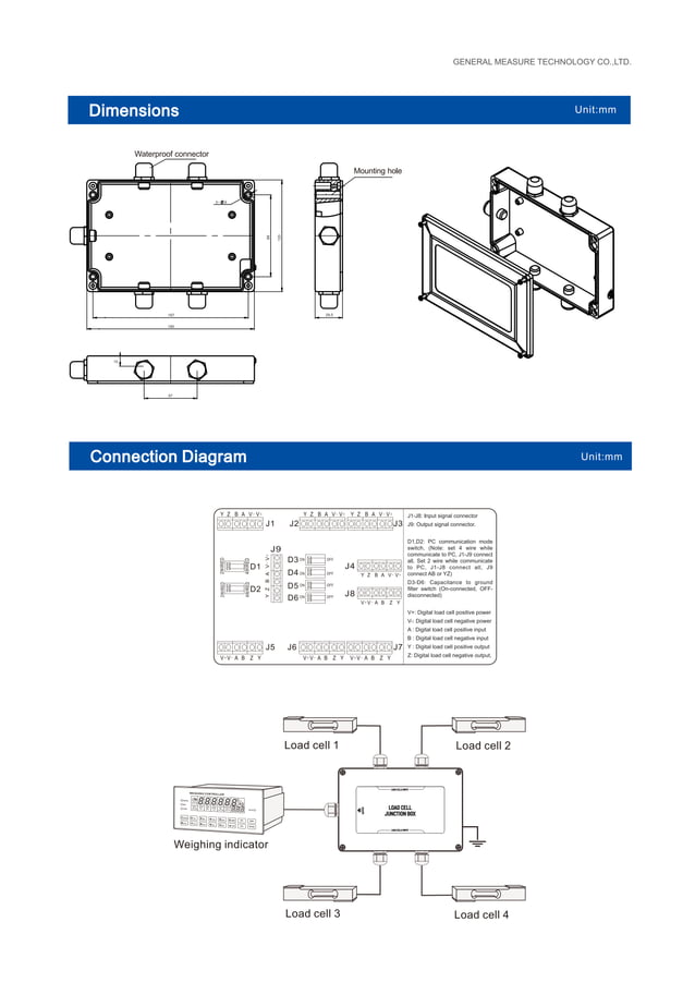 Load Cell Junction Box GM-JX-V catalog.pdf