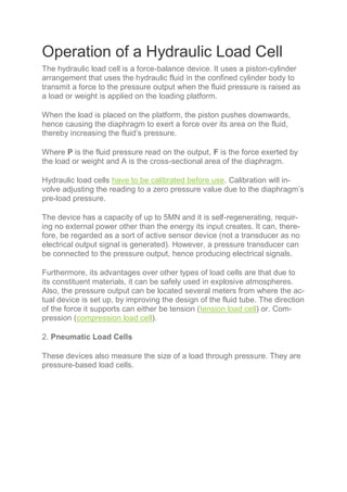 An In-Depth look at Load Cell Materials | PDF