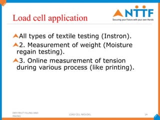 Load cell module batch 05 th madhavan (2) | PPT