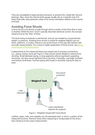 Load Cell Mounting and Installation Best Practices | PDF