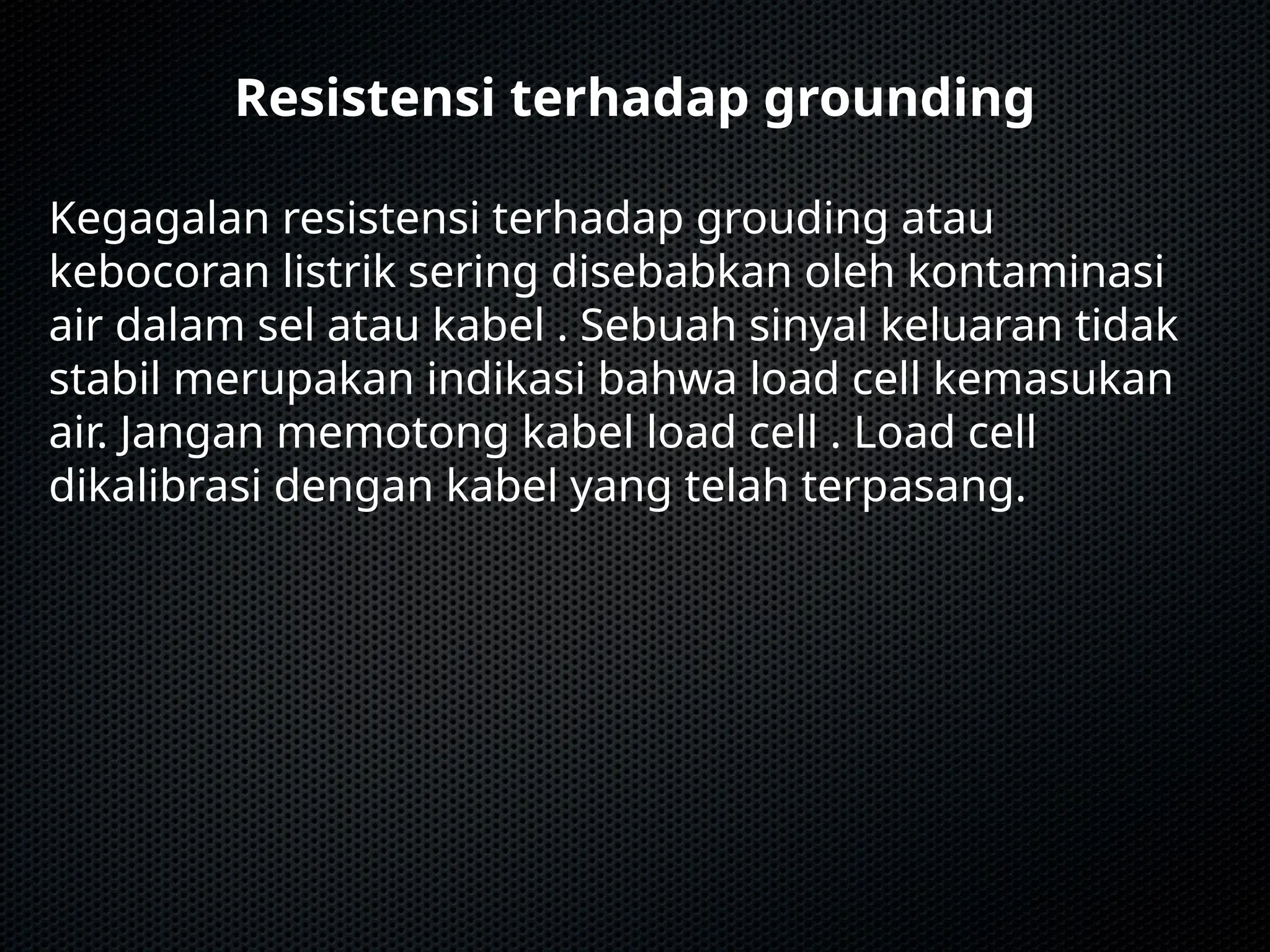 Load Cell Training untuk pemula yang mau belajar timbangan | PPTX