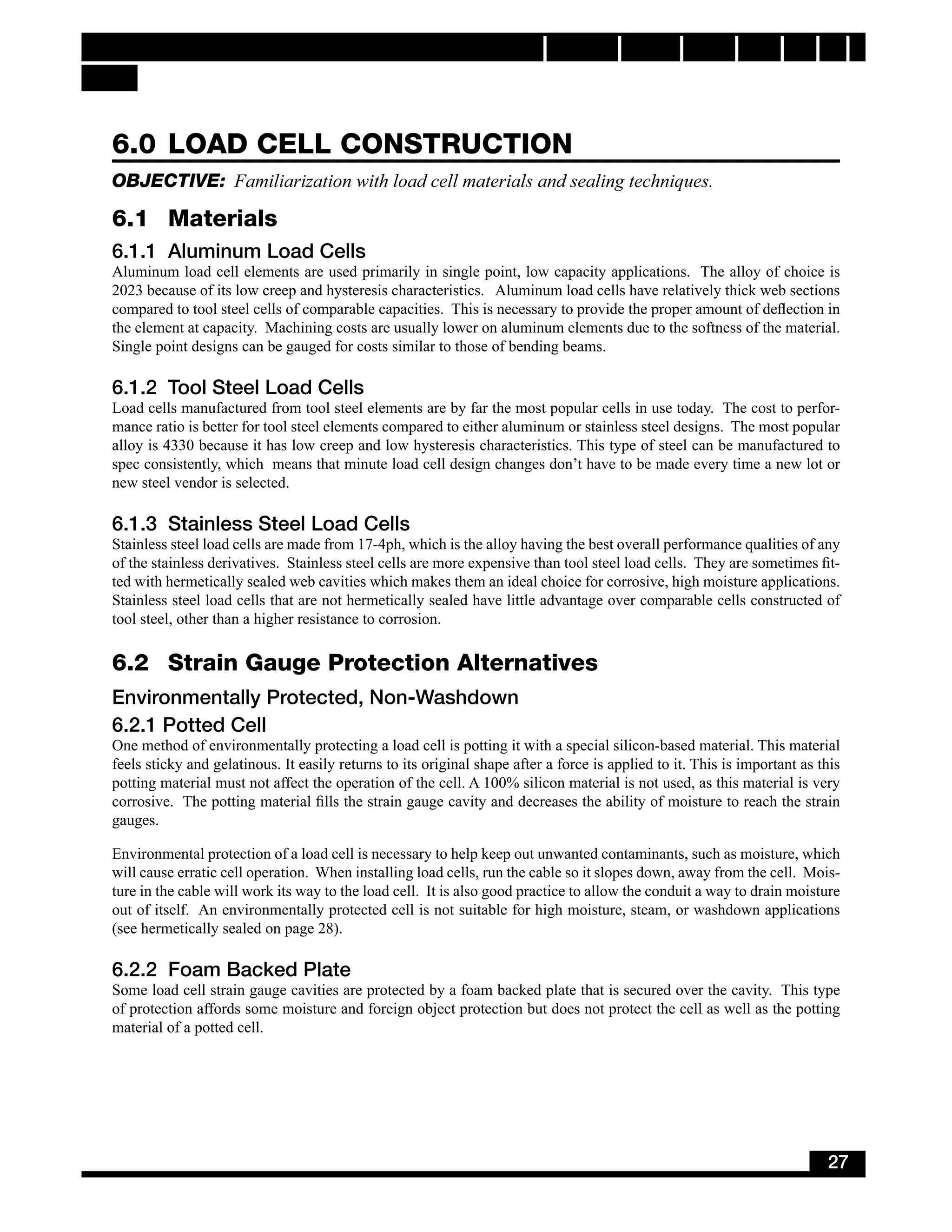Loadcell troubleshooting | PDF