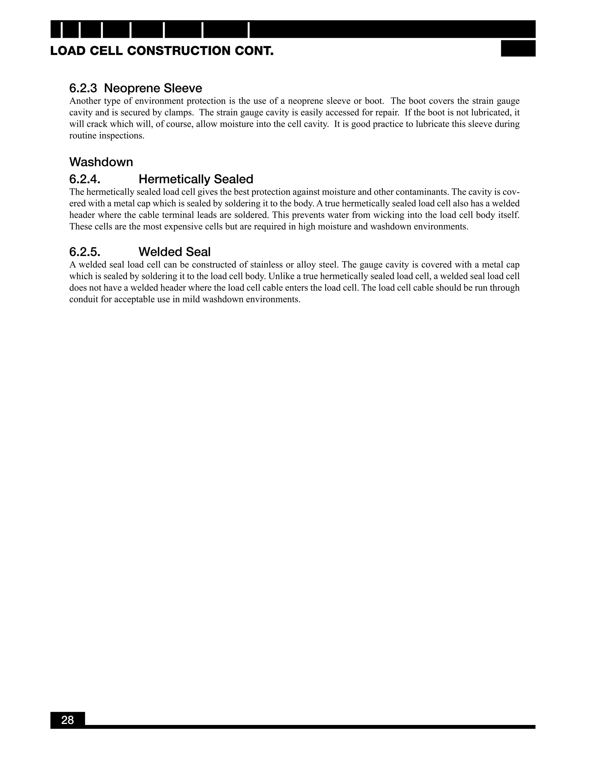 Loadcell troubleshooting | PDF