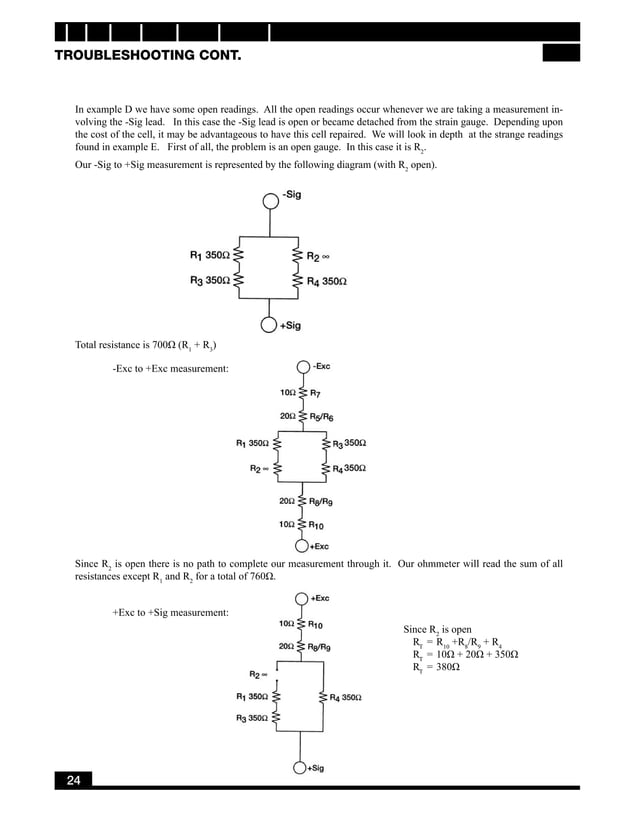 Loadcell troubleshooting | PDF