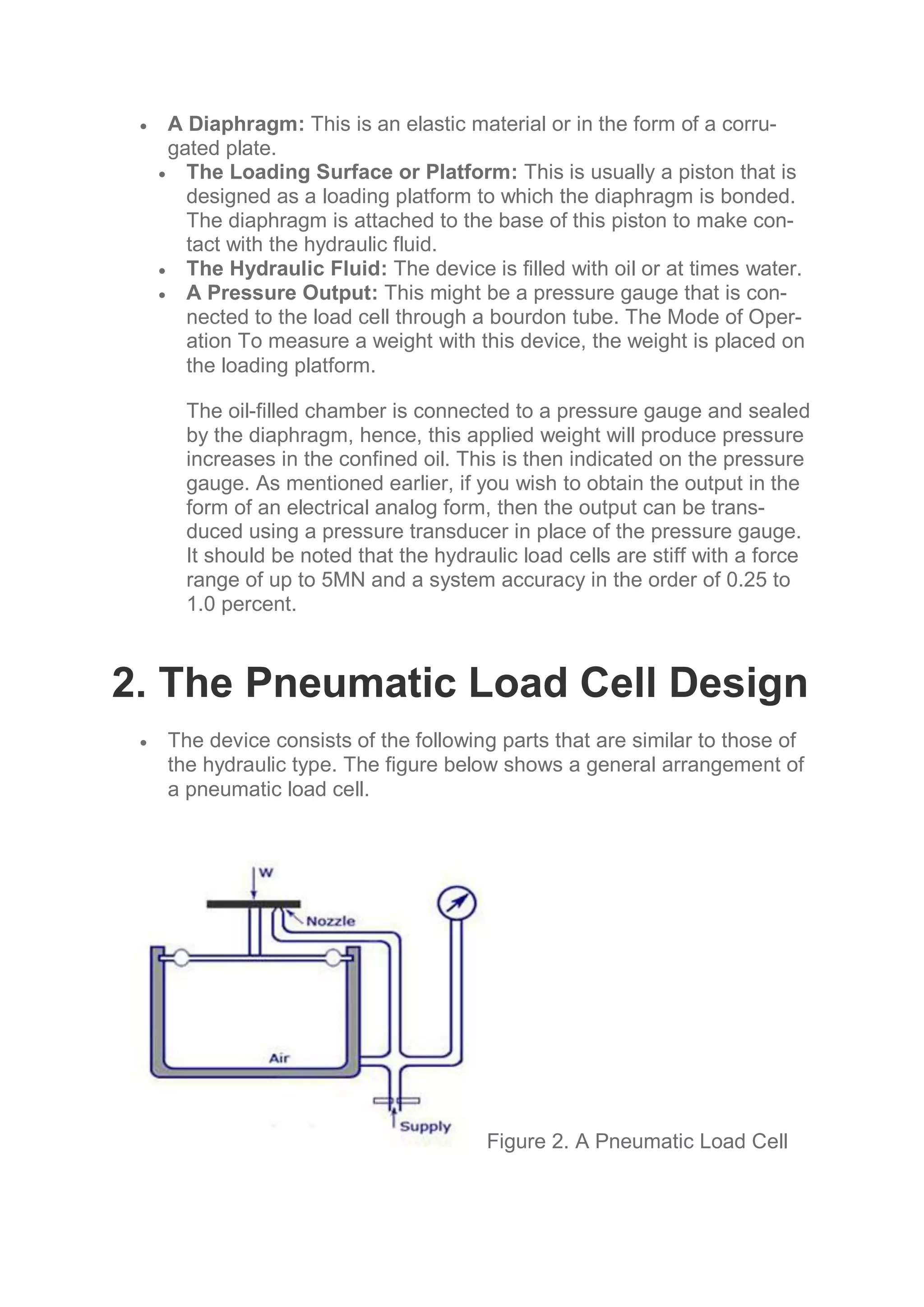 All About Load Cell Weight | PDF