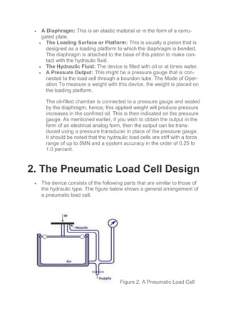All About Load Cell Weight | PDF