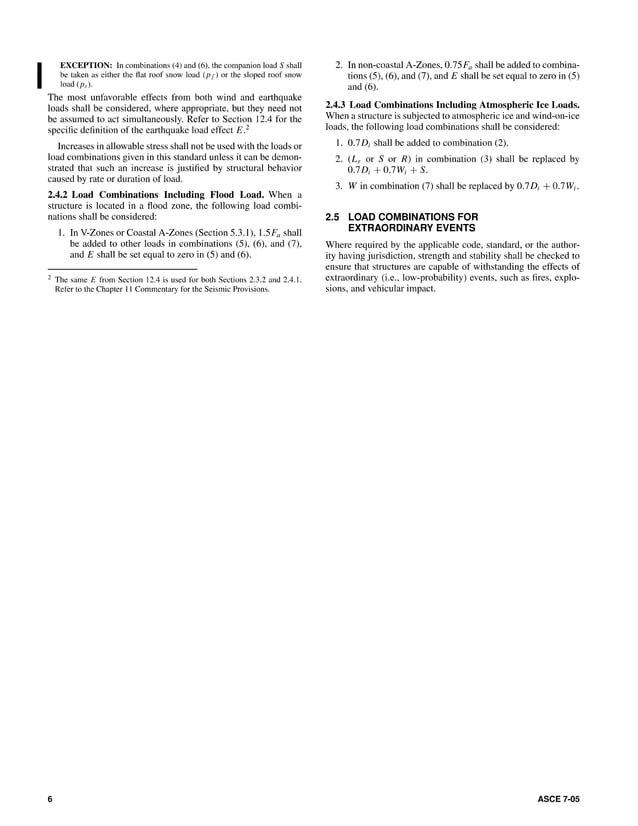 Load combinations of lrfd and asd | PDF