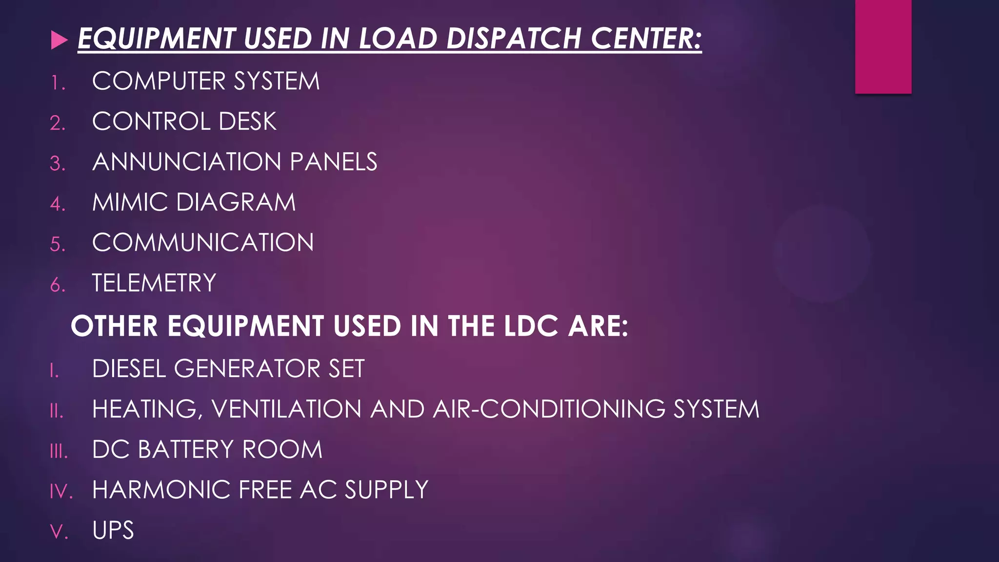 Load dispatch center | PPTX | Logistics | Business