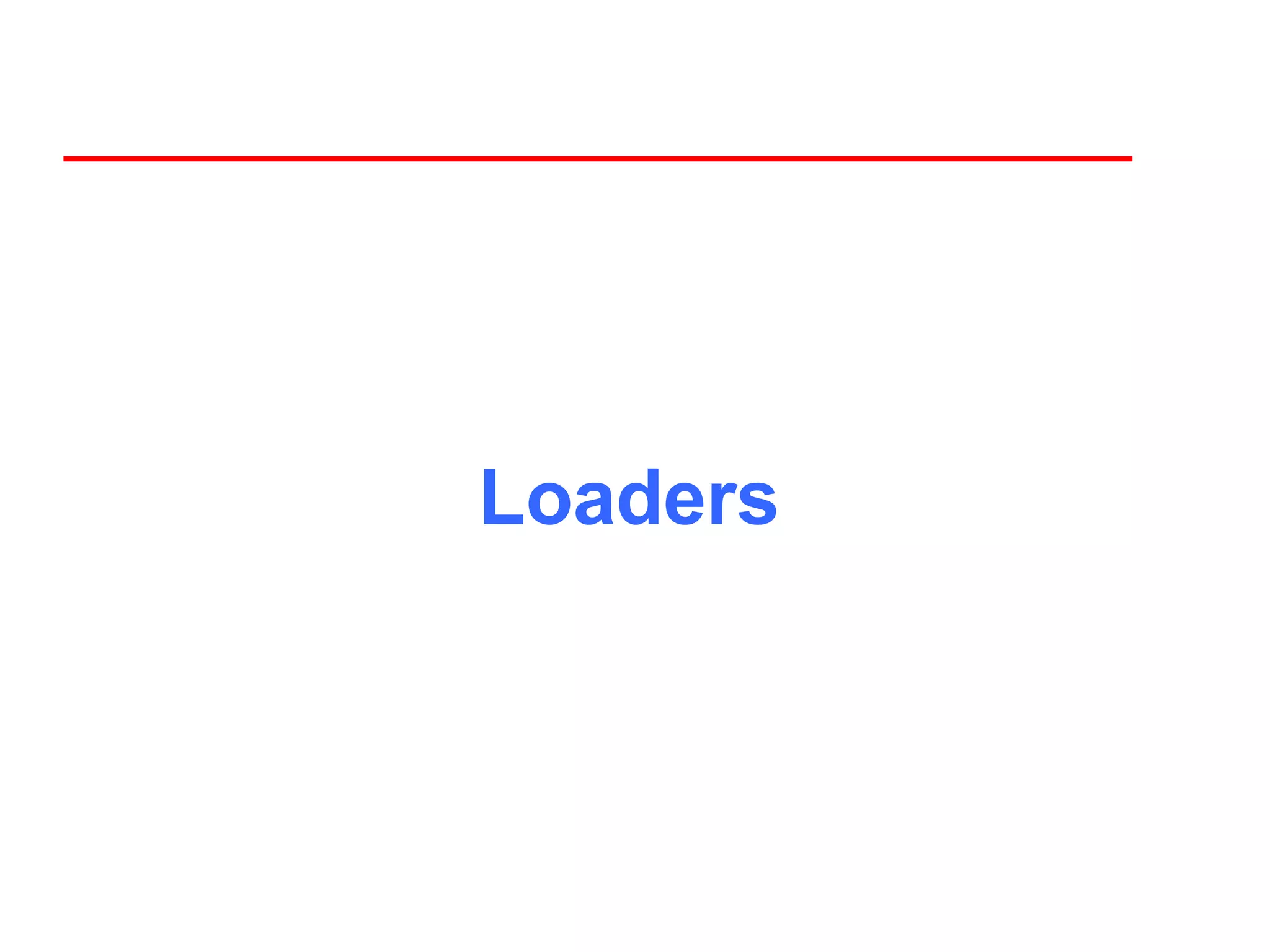 Loaders | PPT