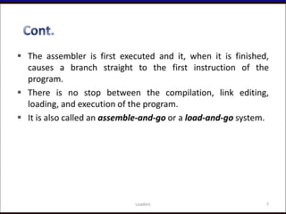 Loaders ( system programming ) | PPTX