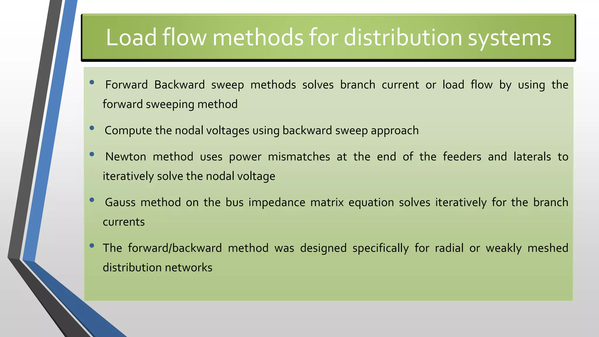 Load flow analysis of radial distribution system | PDF | Physics | Science
