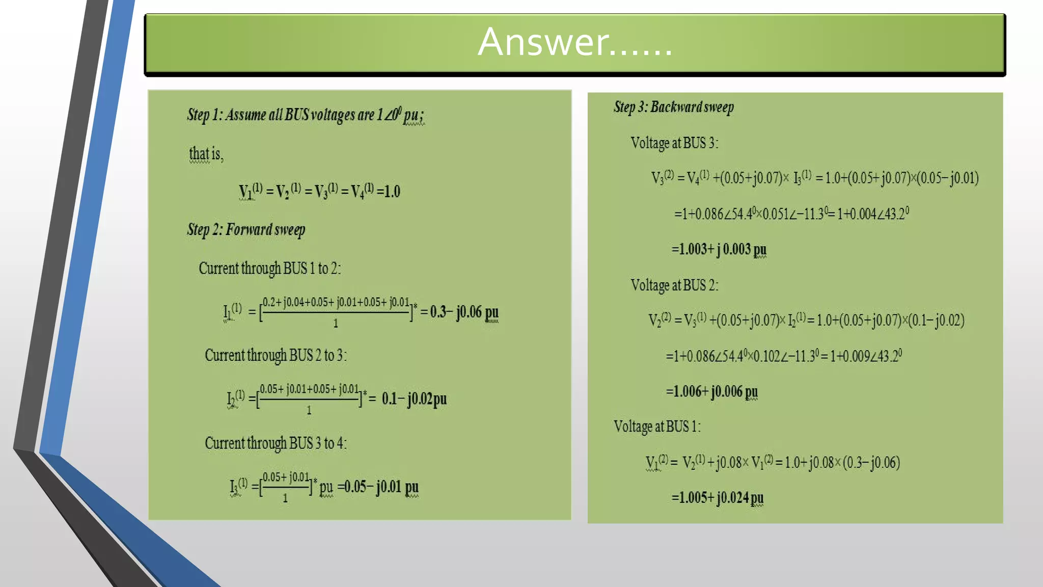Load flow analysis of radial distribution system | PDF | Physics | Science