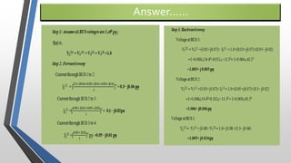 Load flow analysis of radial distribution system | PDF
