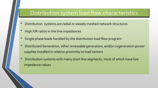Load flow analysis of radial distribution system | PDF | Physics | Science