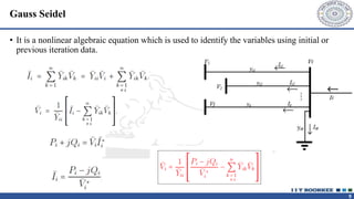 load flow analysis for power system analysis | PPTX