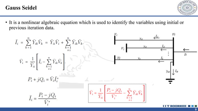 load flow analysis for power system analysis | PPTX