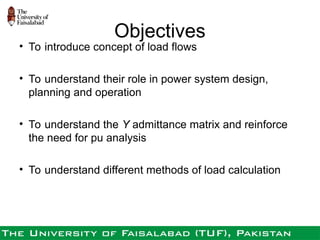 Load Flow Analysis for electricity purpose | PPT