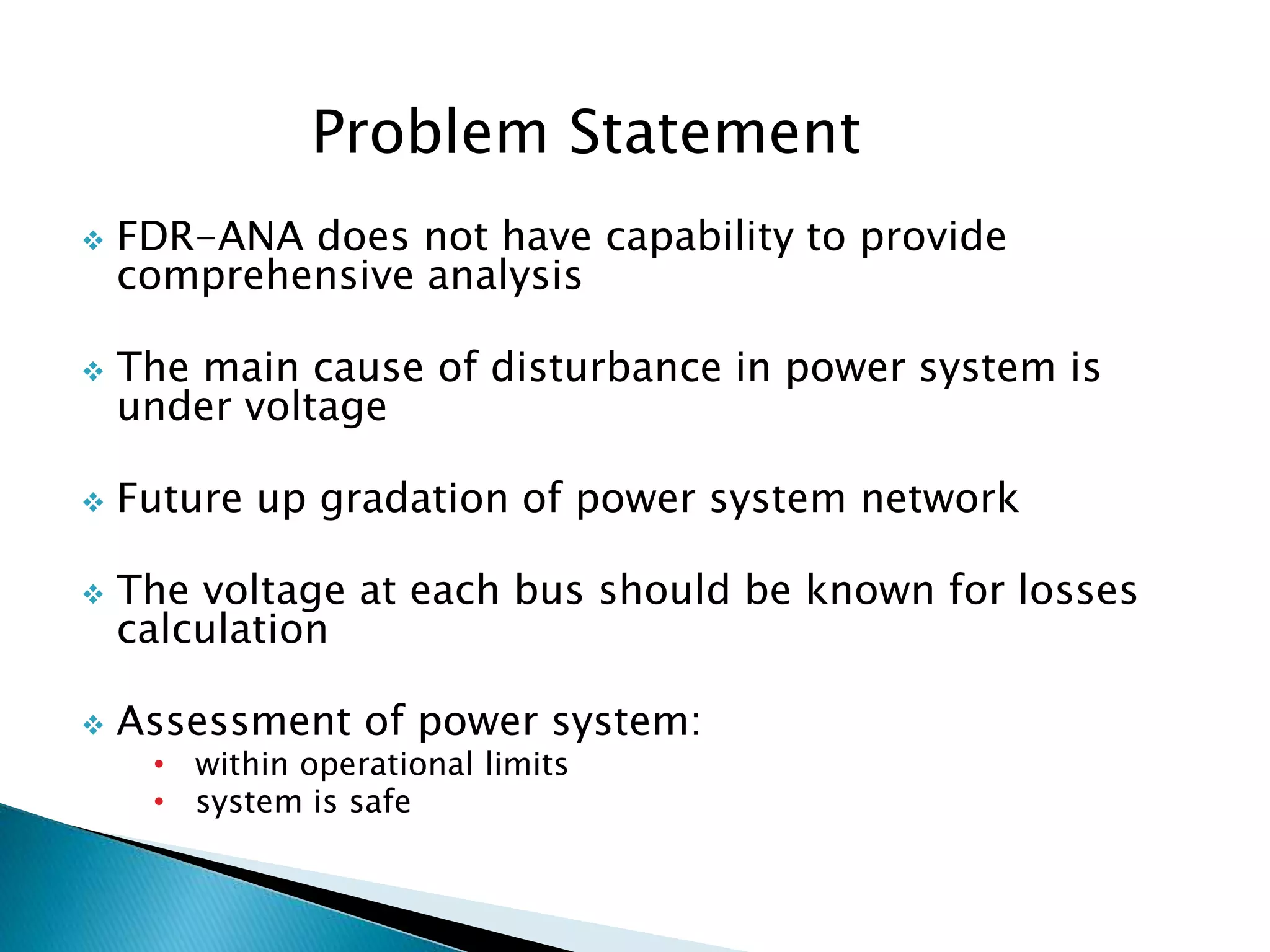Load Flow Analysis Of 132 Kv Substation Using Etap Pptx