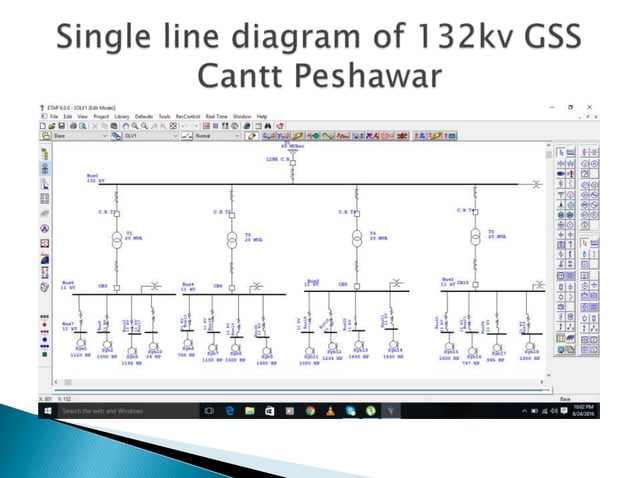 Load Flow Analysis Of 132 Kv Substation Using Etap Pptx