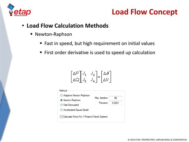 ETAP - Load flow and panel rev2014-1 | PDF