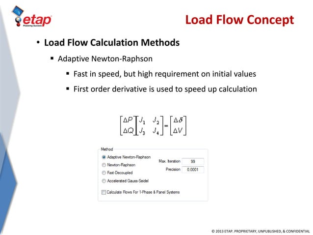ETAP - Load flow and panel rev2014-1 | PDF
