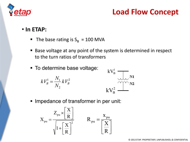 ETAP - Load flow and panel rev2014-1 | PDF