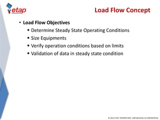 ETAP - Load flow and panel rev2014-1 | PDF