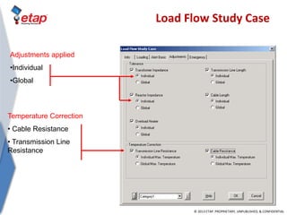 ETAP - Load flow and panel rev2014-1 | PDF