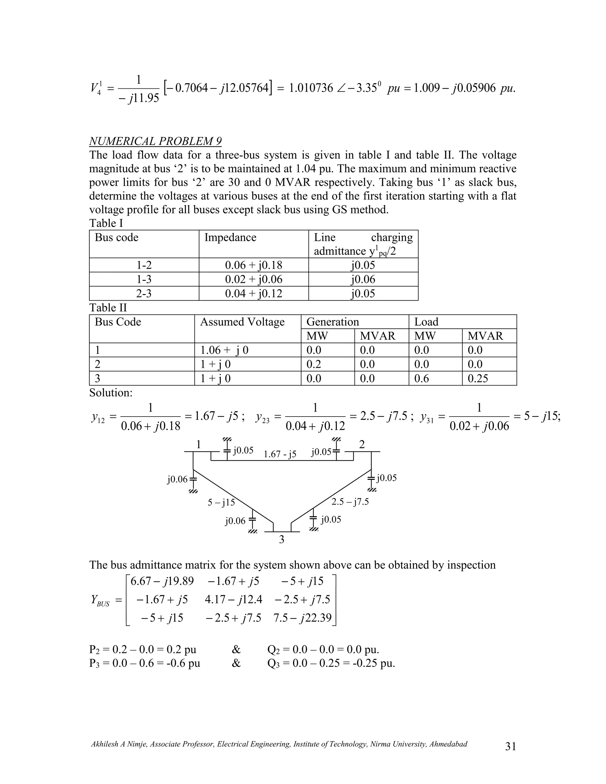 Load flow studies | PDF