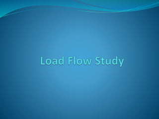 Load flow study | PPTX