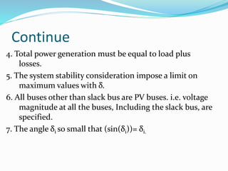 Load flow study | PPTX