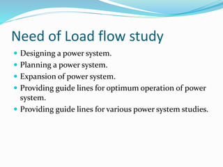 Load flow study | PPTX