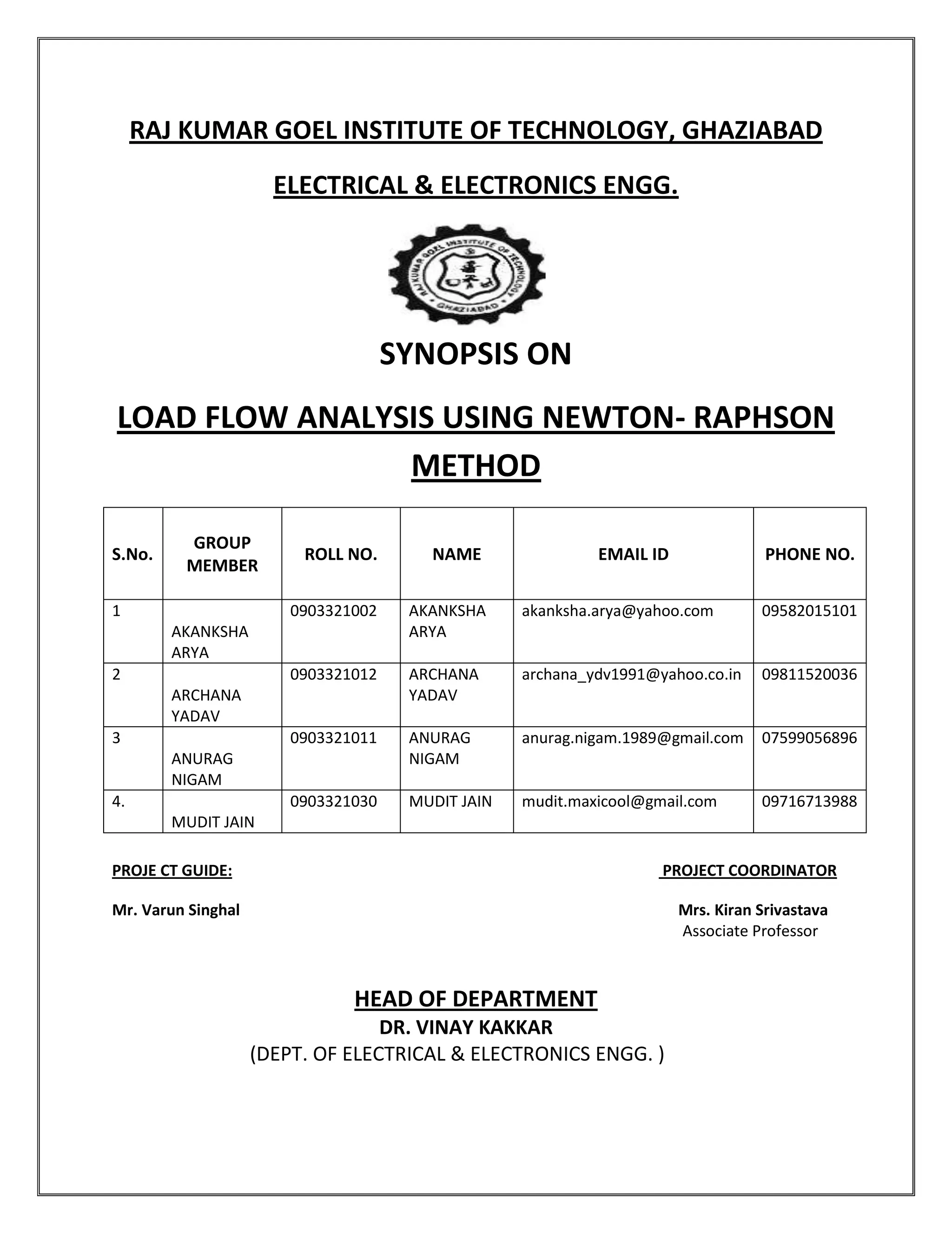 Loadflowsynopsis | DOCX