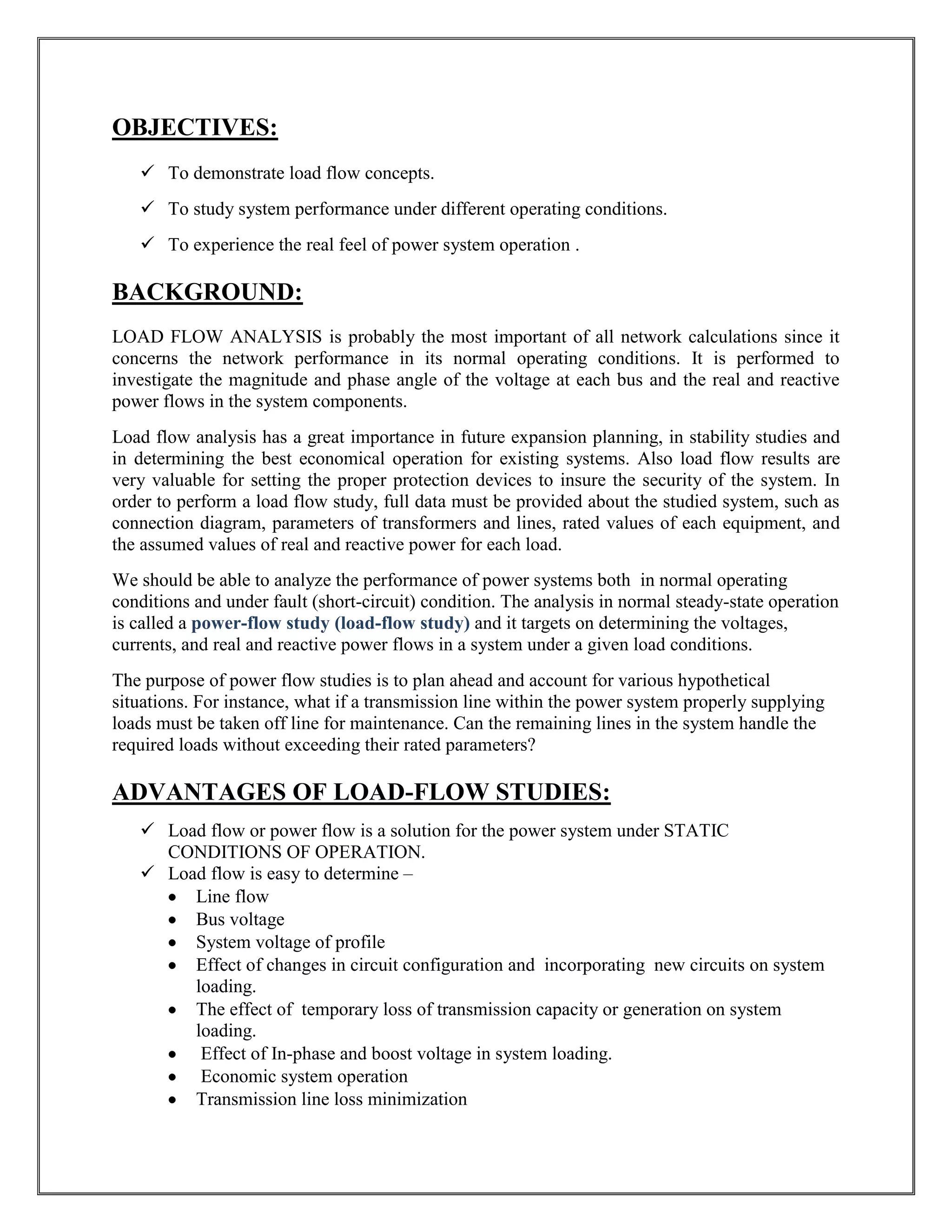 Loadflowsynopsis | DOCX